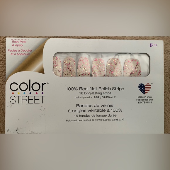 Color Street | Makeup | Color Street Pink Peppercorn Nail Polish Strips ...